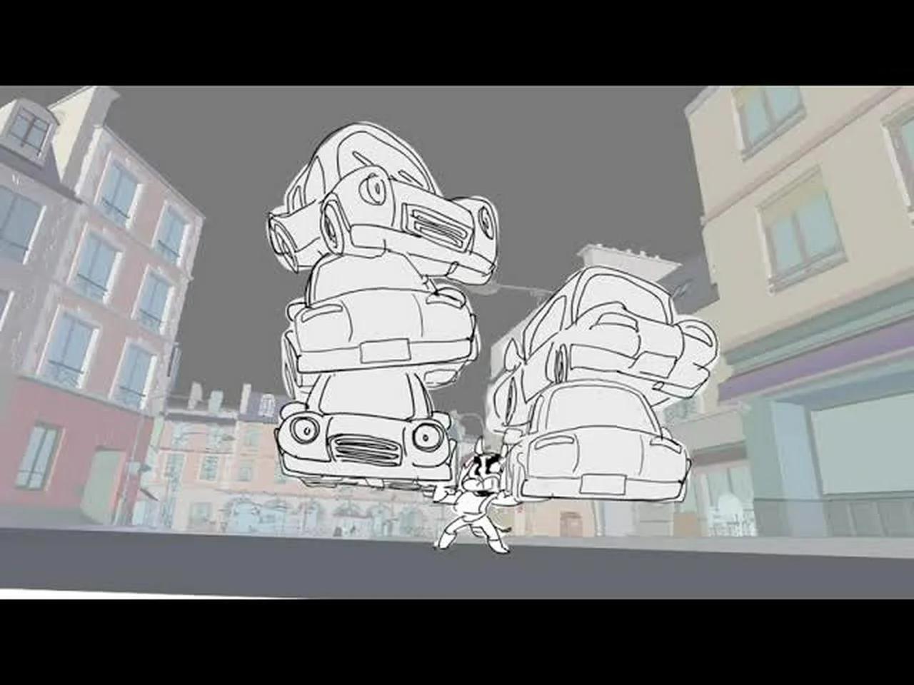 PJ Masks - Gekko Vs Armavillain Storyboard