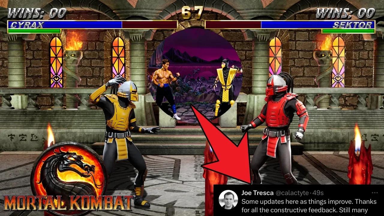Mortal Kombat Trilogy Remake Update From Joe Tresca Things Are Moving ...