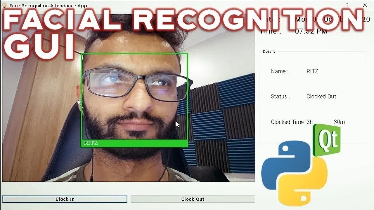 Face Recognition Attendance GUI PyQt - 1 Hour Course | OpenCV Python ...