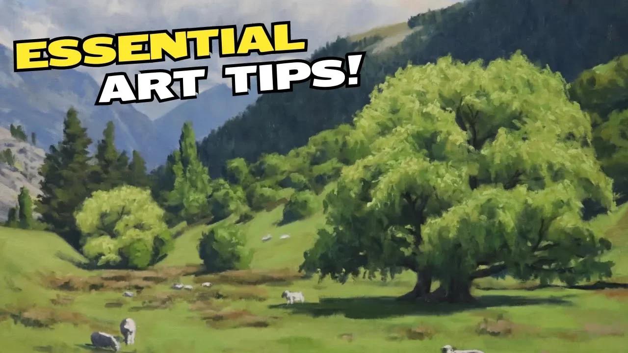 The Ten Landscape Painting Tips You Really Need