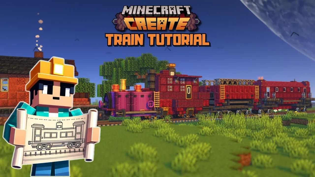 Minecraft Create Mod - Train Tutorial