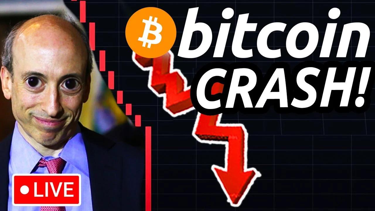 BITCOIN CRASH after SEC SUES BINANCE. Will XRP Crash?! Is now a good ...