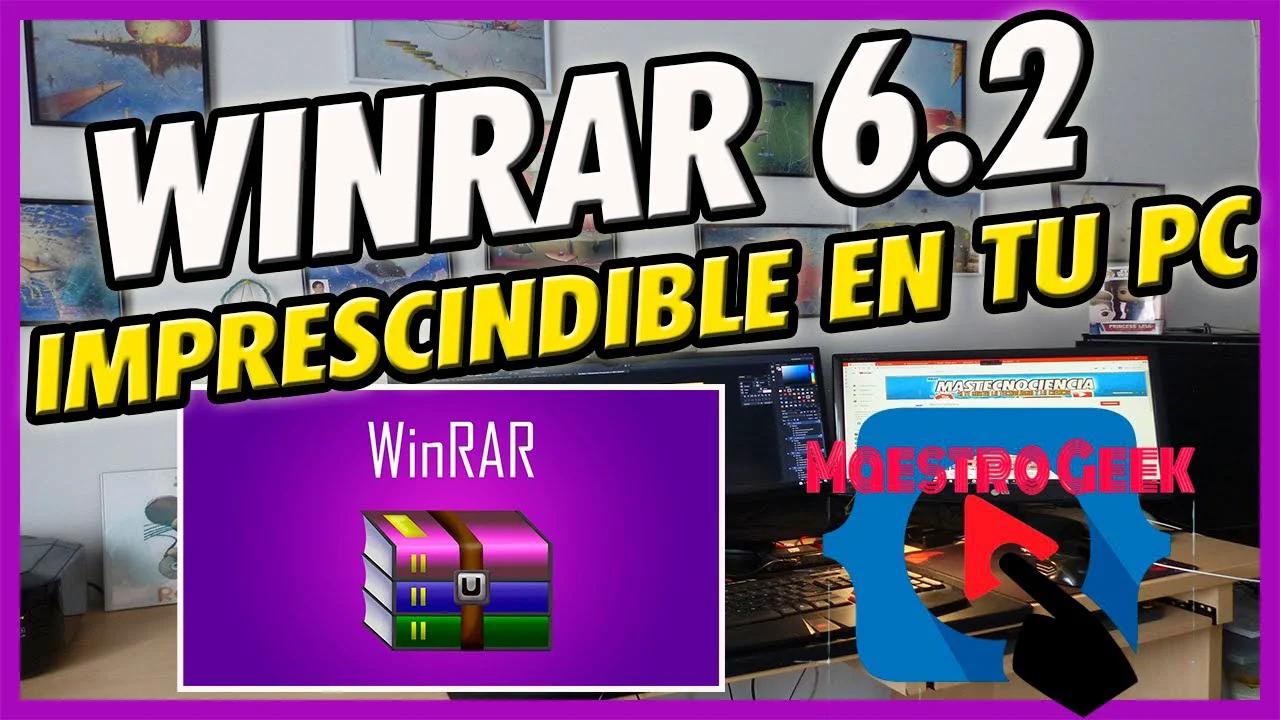 🎯TUTORIAL WINRAR 6.2 El mejor Programa compresor para PC