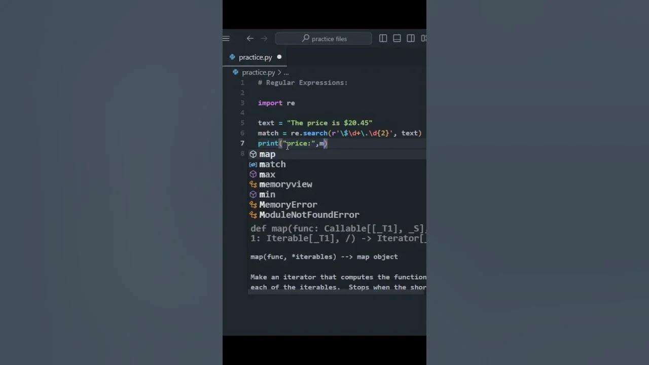 Regular Expression Python Pythonprogramming Coding Learnpython