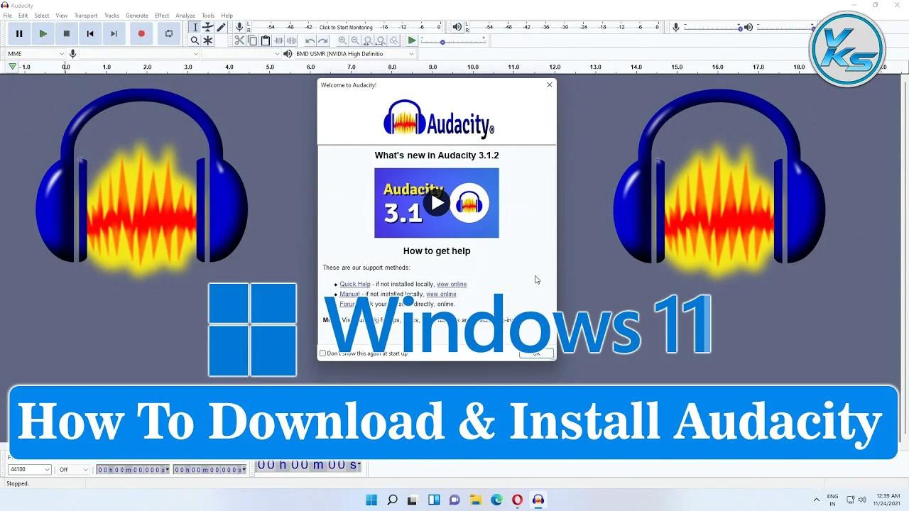 How To Download And Install Audacity 3.1.2 On Windows 11 (2021)