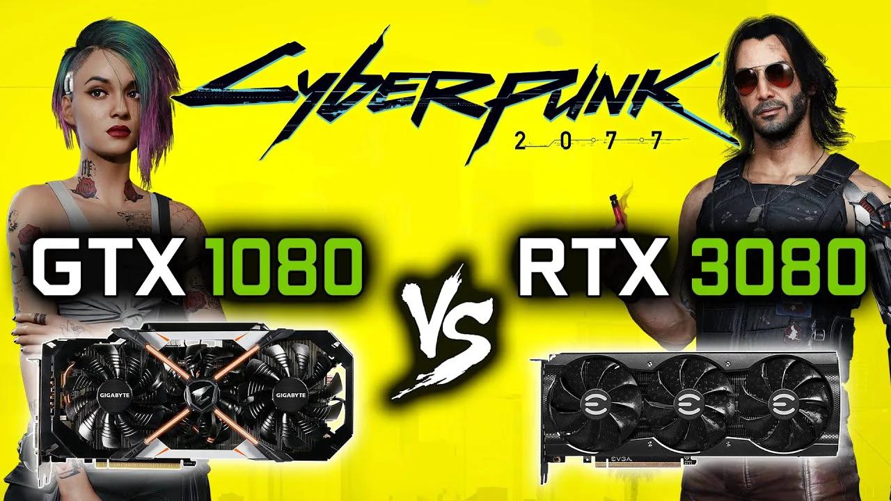 GTX 1080 vs RTX 3080 in Cyberpunk 2077 | CP 2077