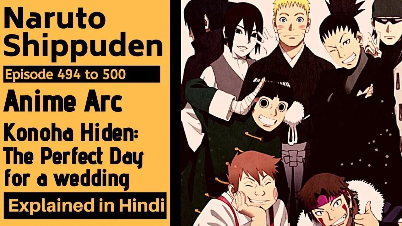 Naruto Shippuden Konoha Hiden The Perfect Day for a Wedding Arc Episode ...