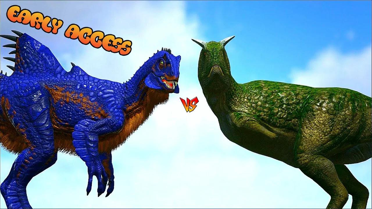 Ark Survival - CONCA (early access) vs CARNO/ALLO/TREX and more [Ep.500]