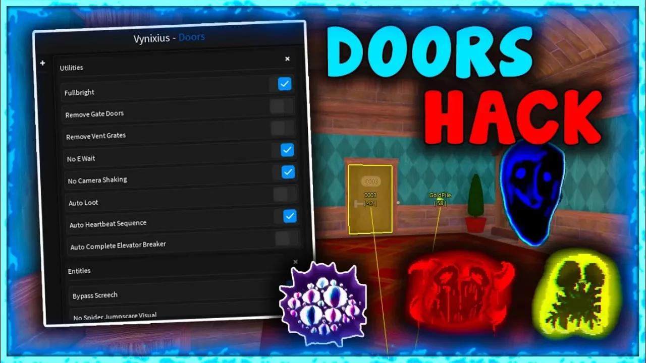 The *BEST* Roblox DOORS Script Hack GUI | Pastebin (2023)