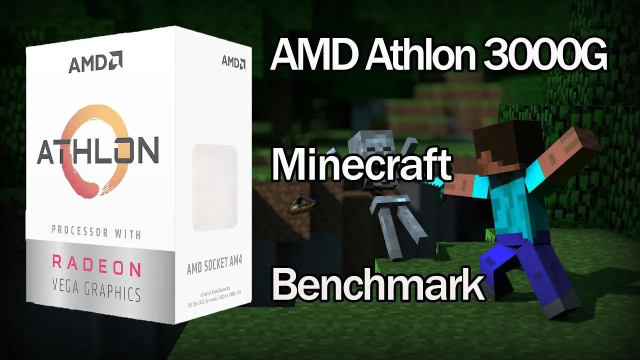 AMD Athlon 3000G Minecraft APU Test (Stock & OC) Radeon Vega 3 ...
