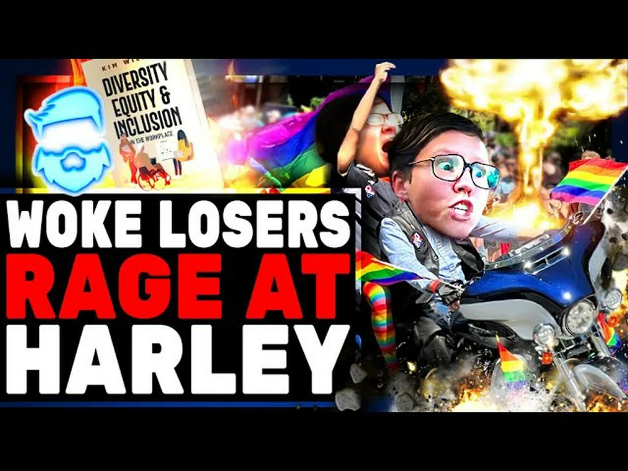 Woke Backlash Goes NUCLEAR After Harley Davidson ABANONS DEI Polices ...