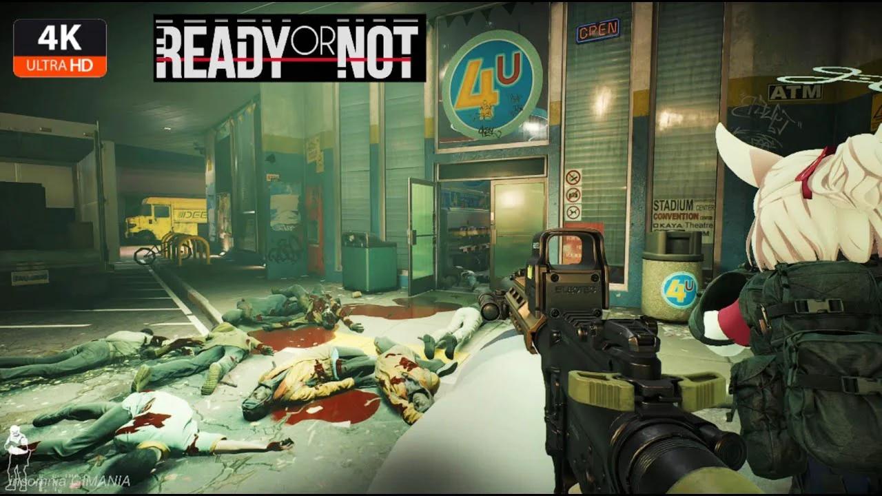 Ready or Not Anime and Zombies and Respawn MOD Gameplay 4K PC