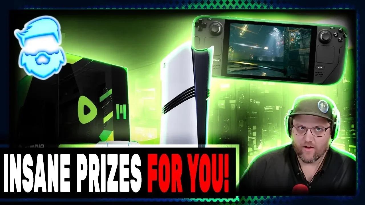 Giving You A Gaming Computer, Steam Deck, Amazon CASH & More!