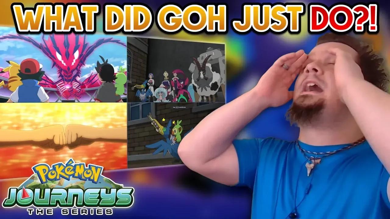 GOH GIVES ETERNATUS TO LEON & LEAVES ASH!! 🤬😱 Pokémon Journeys Episode ...