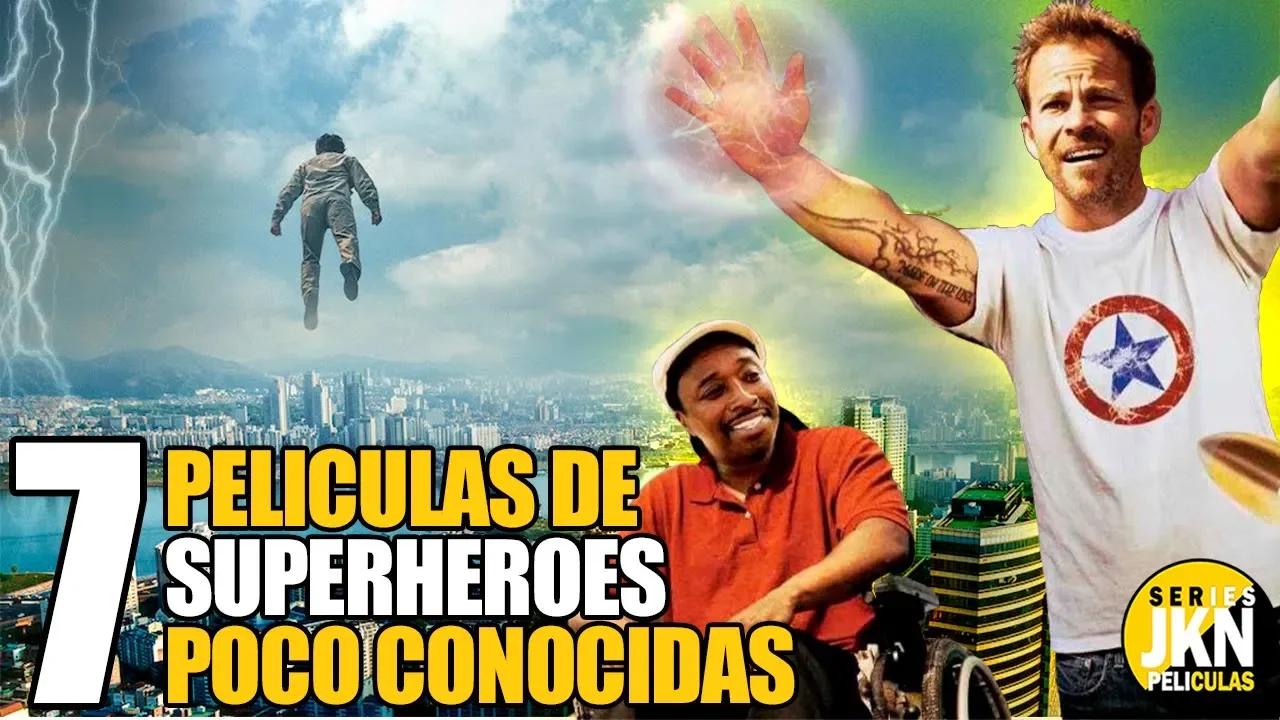 7 Mejores Peliculas de Superheroes POCO CONOCIDAS