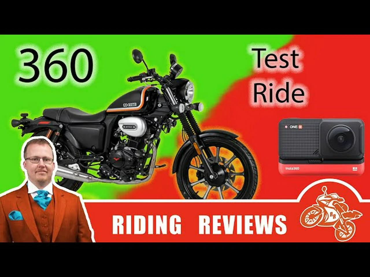 Lex moto Detroit 125cc Test ride 360 degrees