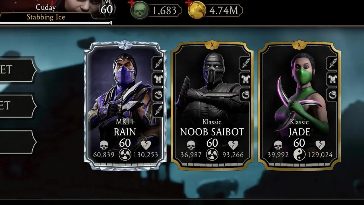 Mk Mobile Mk 11 Rain, Klassic Jade, Klassic Noob Saibot Live Stream ...