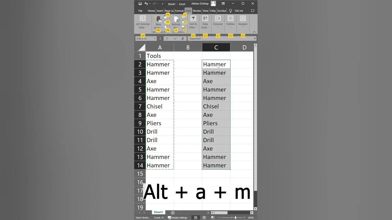 Remove Duplicates Within Excel 0261