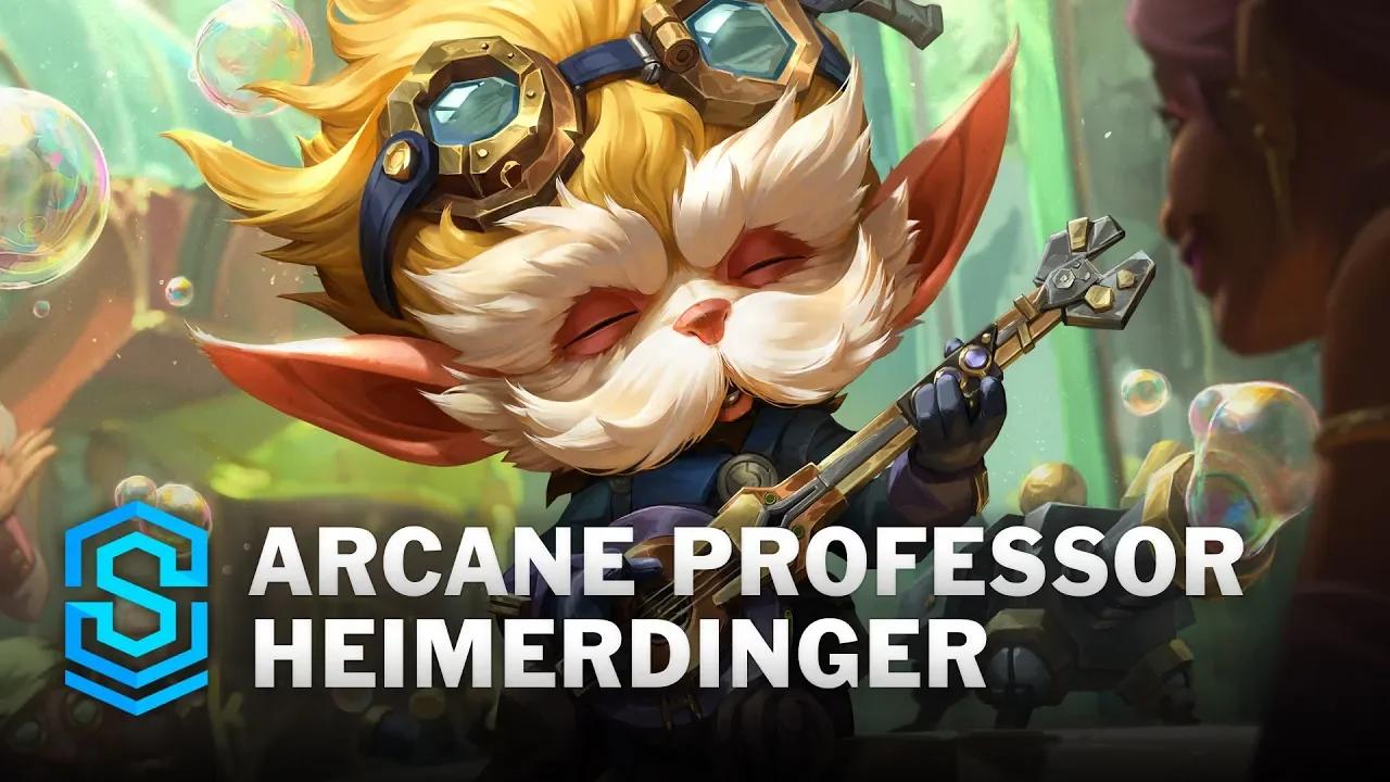 Arcane Professor Heimerdinger Skin Spotlight - League of Legends