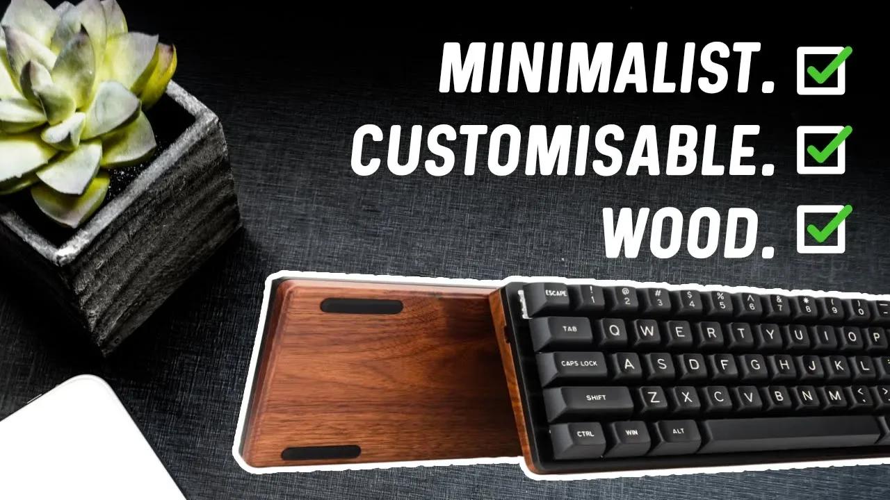 Keyboard Lab Timber Mechanical Keyboard Review - Completely Customisable!