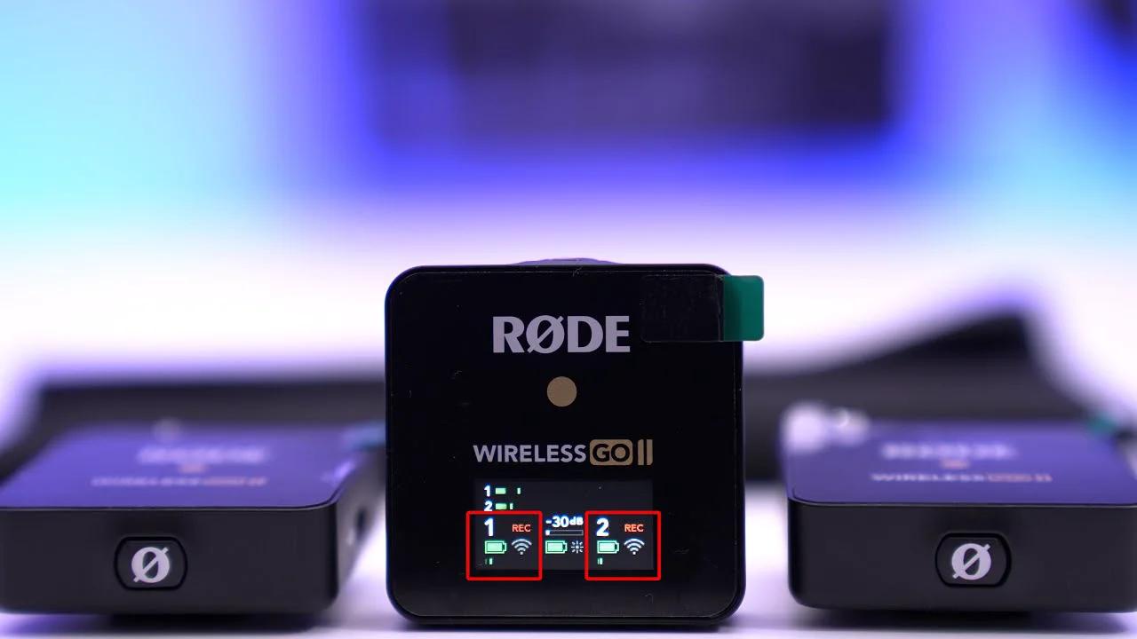 Rode Wireless GO II Setup WIth Rode Central App & Test Drop Audio
