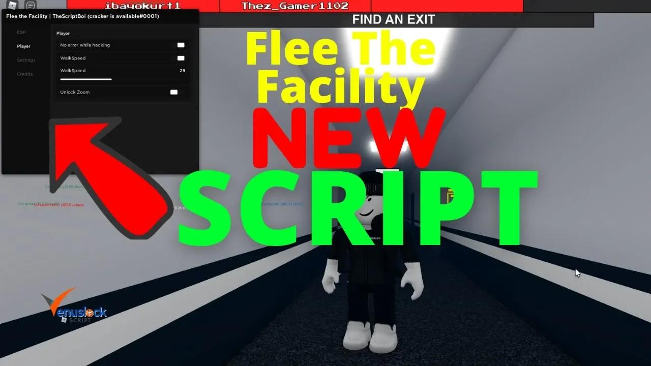 Roblox Flee The Facility Script 2022 | Speed Walk | ESP | No Computer Fail