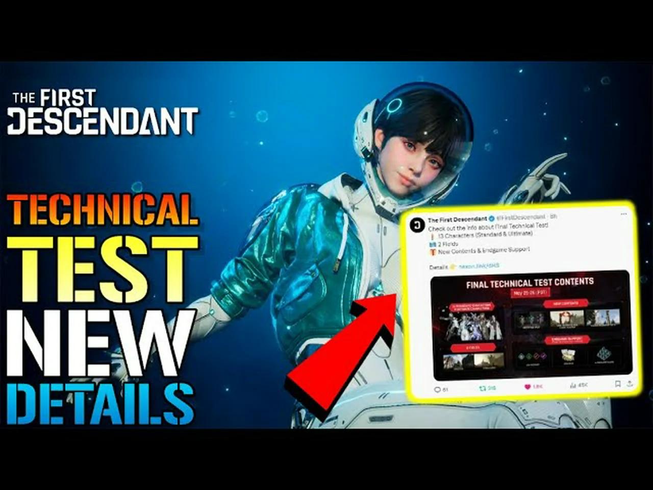 The First Descendant: "Technical Test" New Content & Missions! Here's ...