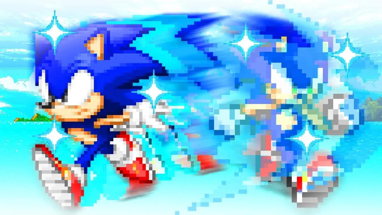 When Two Modern Sonic's Switch Abilities in Sonic Robo Blast 2