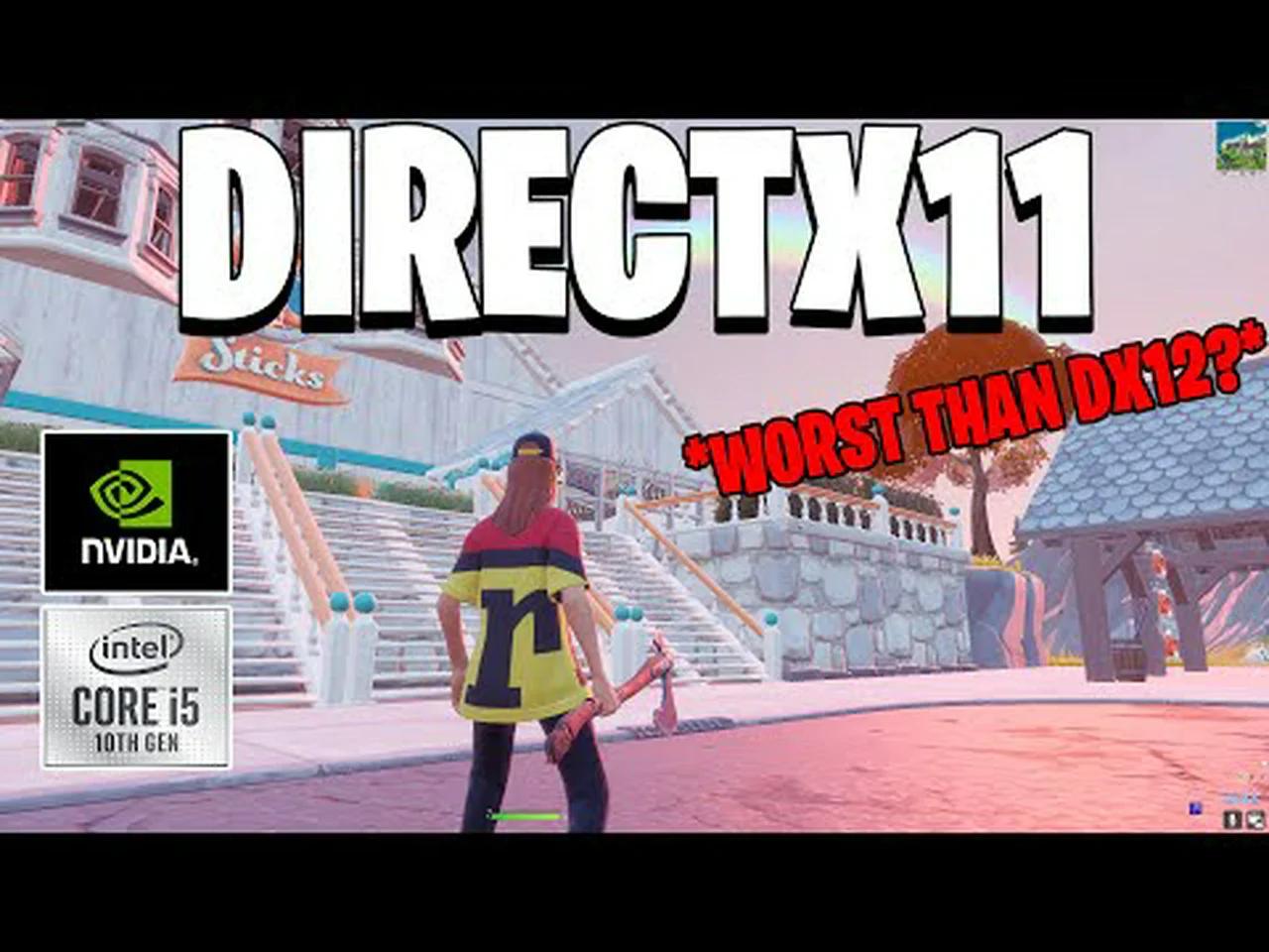 Using Dx11 After 5 month Using Performance mode *more bad* Fortnite ...
