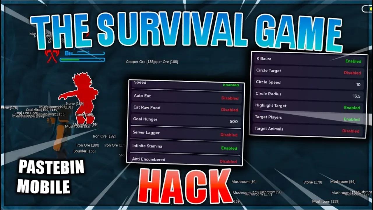 The Survival Game Script Hack Gui Kill Aura Invisible Auto Farm God Mode Pastebin 2023