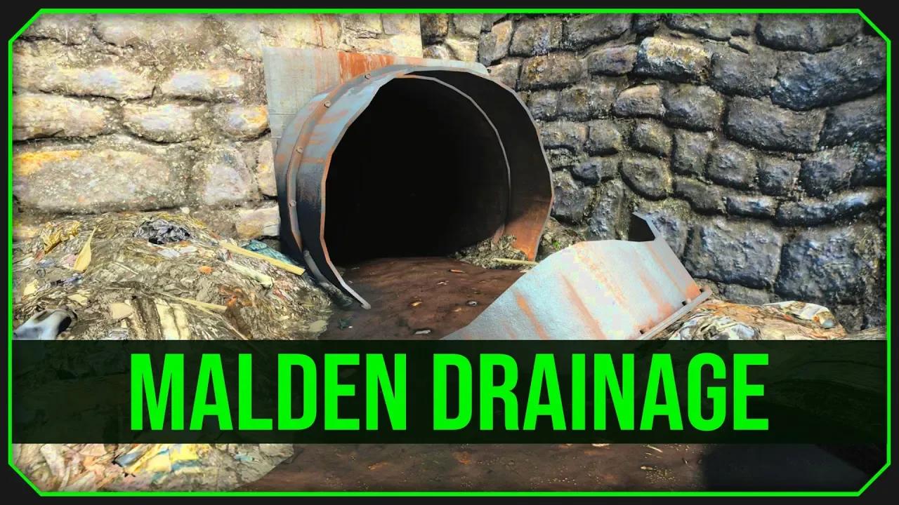 Fallout 4 | Malden Drainage - Unmarked Location