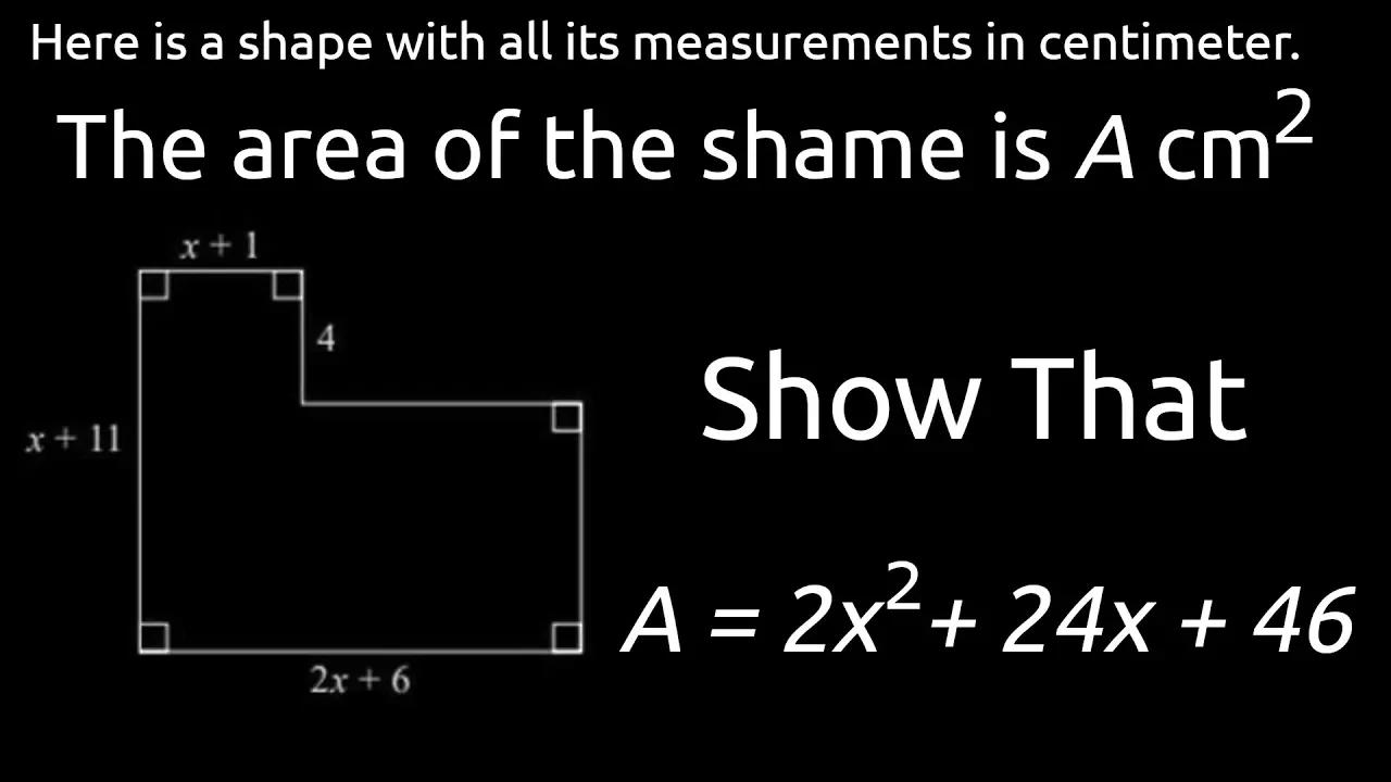 The "Impossible Question" explained with 2 worked solutions.