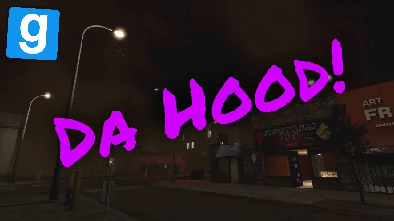 Da Hood in Gmod! - Garry's Mod Map Review: gm_hoodcorner_extended