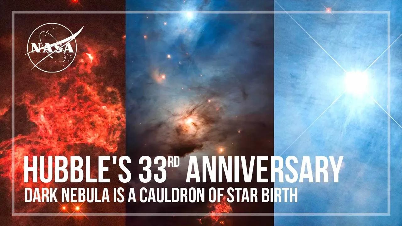 Dark Nebula is a Cauldron of Star Birth
