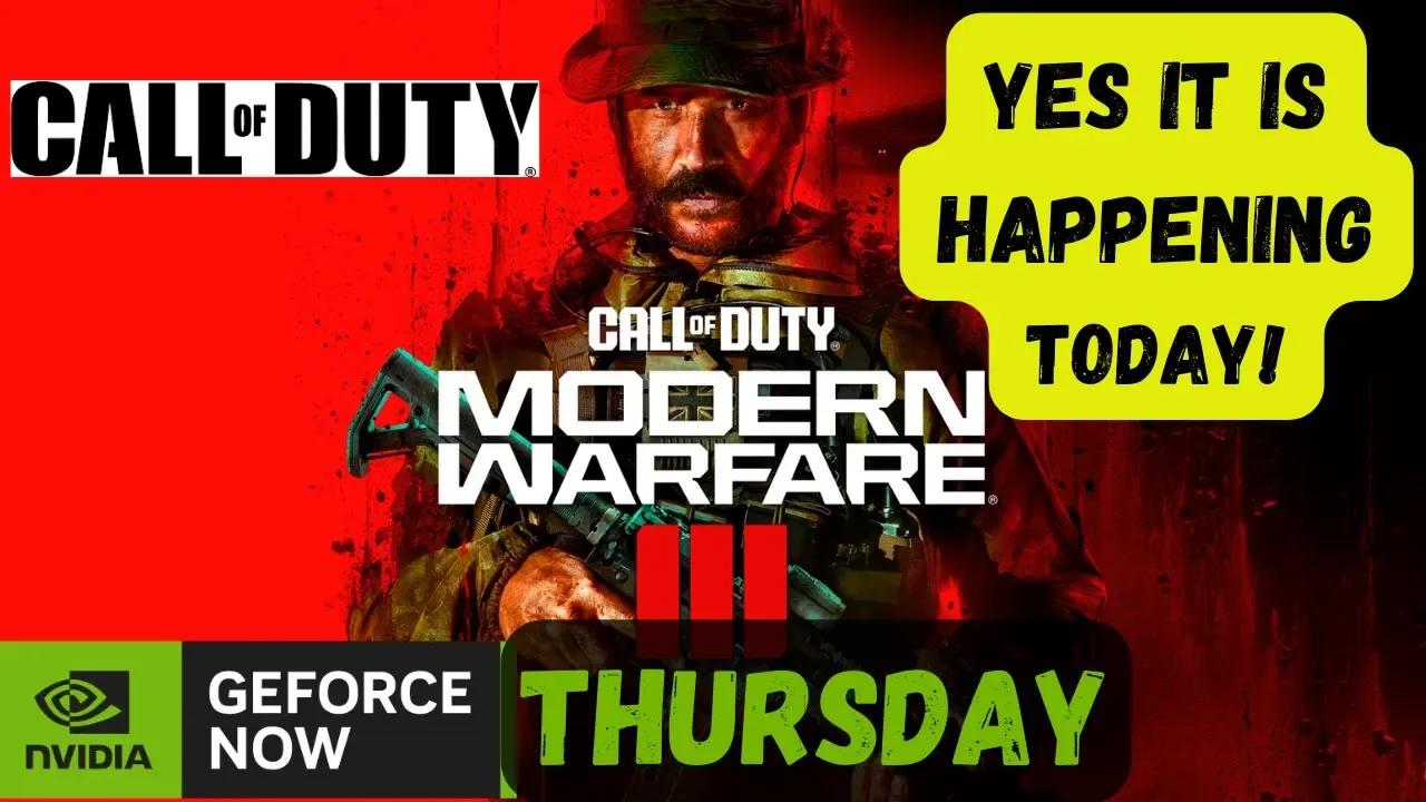 GFN Thursday - Call of Duty Lands onto GeForce NOW!