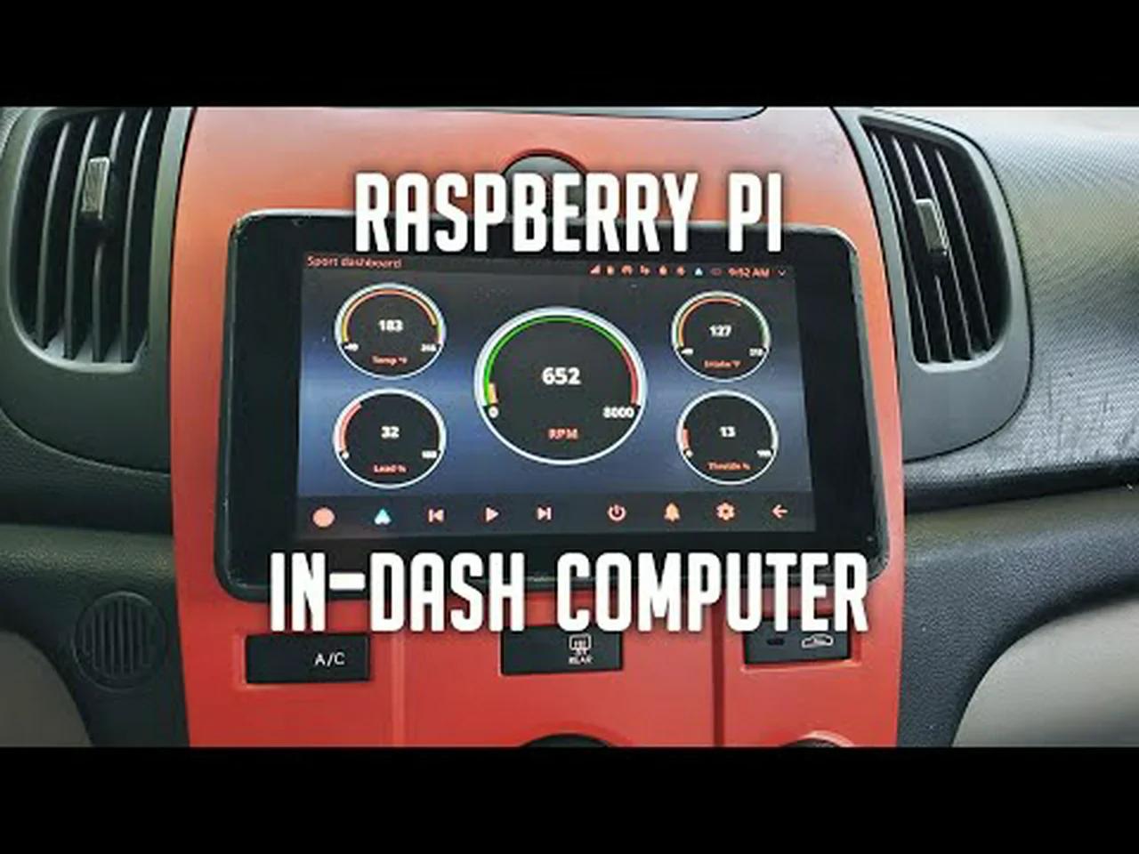 Building a Raspberry Pi 4 In-Dash Car Computer w/ Android Auto ...