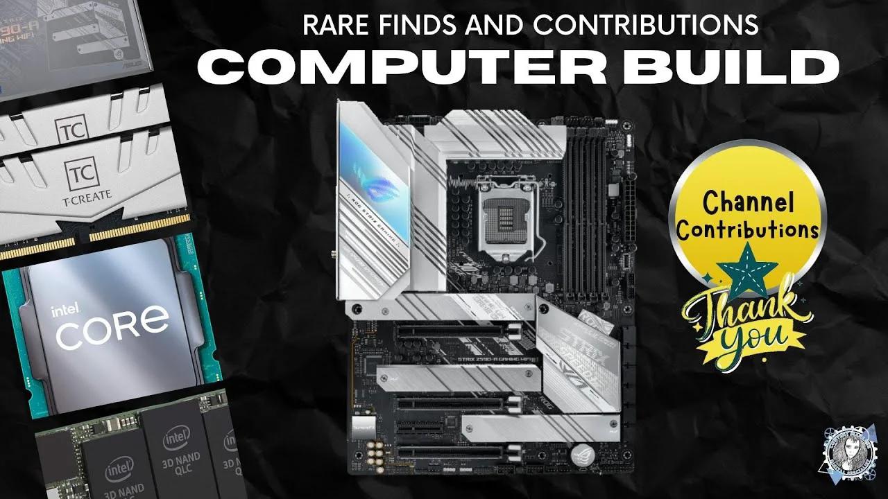 LIVE: PC computer build with viewer contributed hardware #techfixes