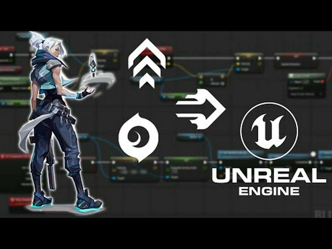 Recreating Valorant Jett abilities in Unreal Engine 5