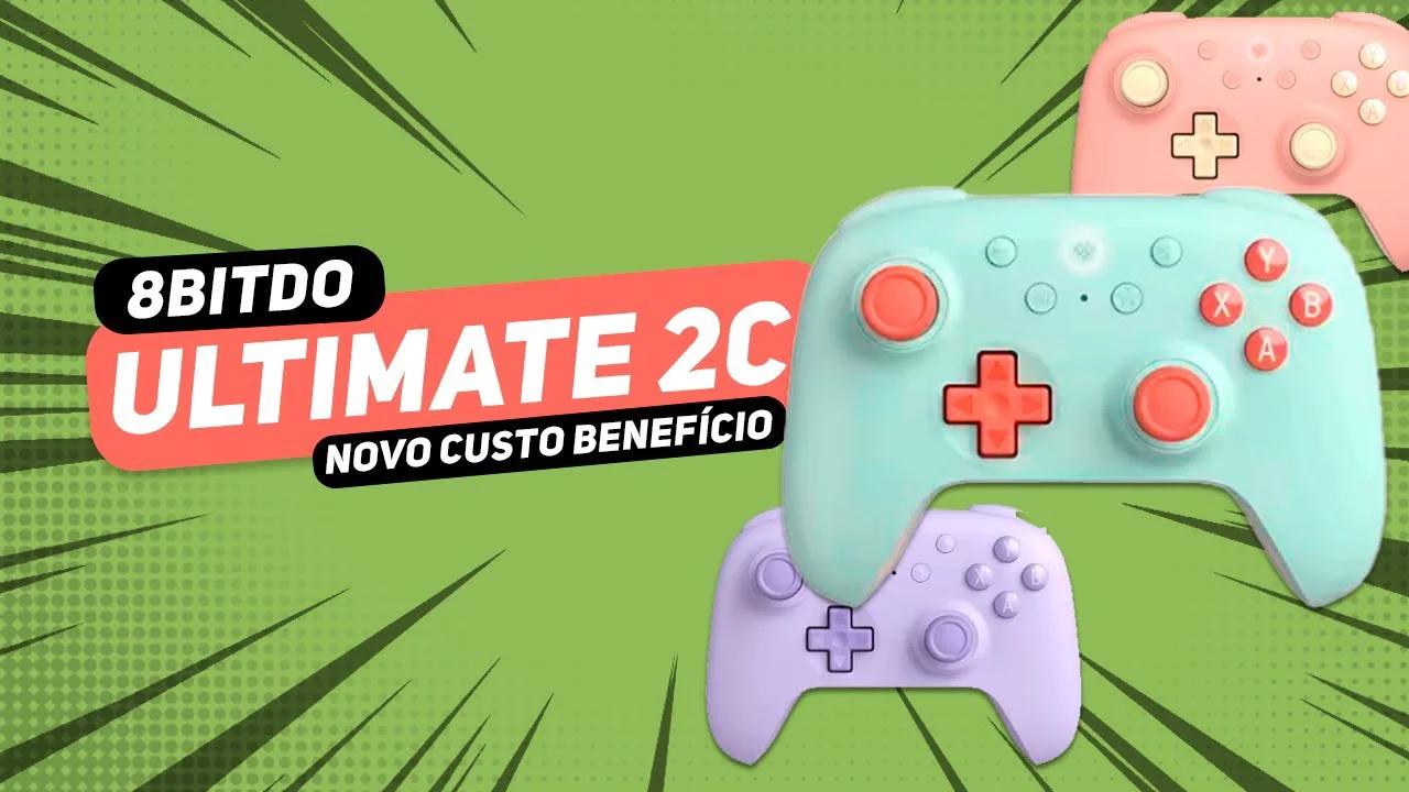 8Bitdo Ultimate 2C - O novo controle Barato com Hall Effect e 1000Hz ...