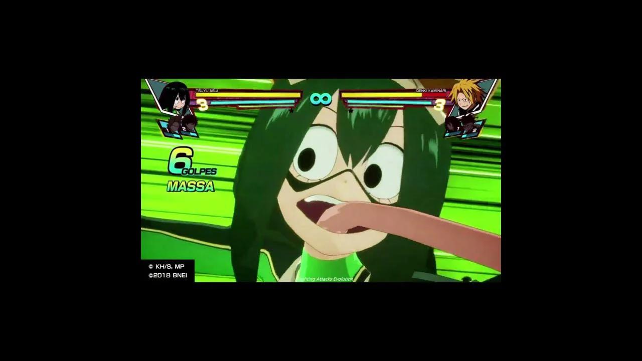 My Hero One's Justice - Tsuyu Asui super moves attacks