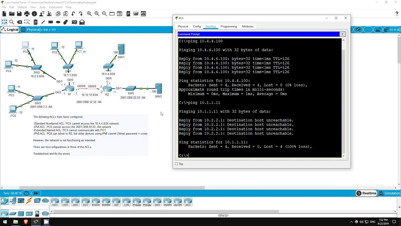 FREE CCNA Lab 072: ACL Troubleshooting - ICND2