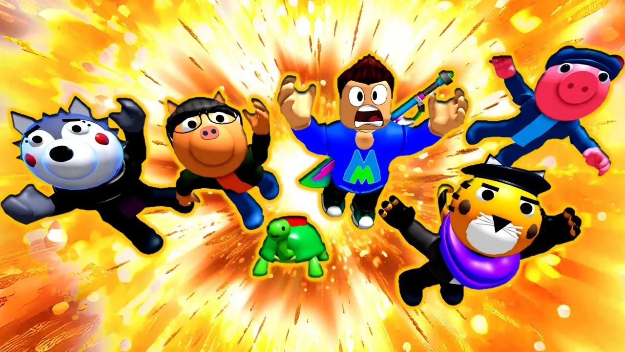 The End Of Roblox Piggy Animating Your Comments Explosion Edition