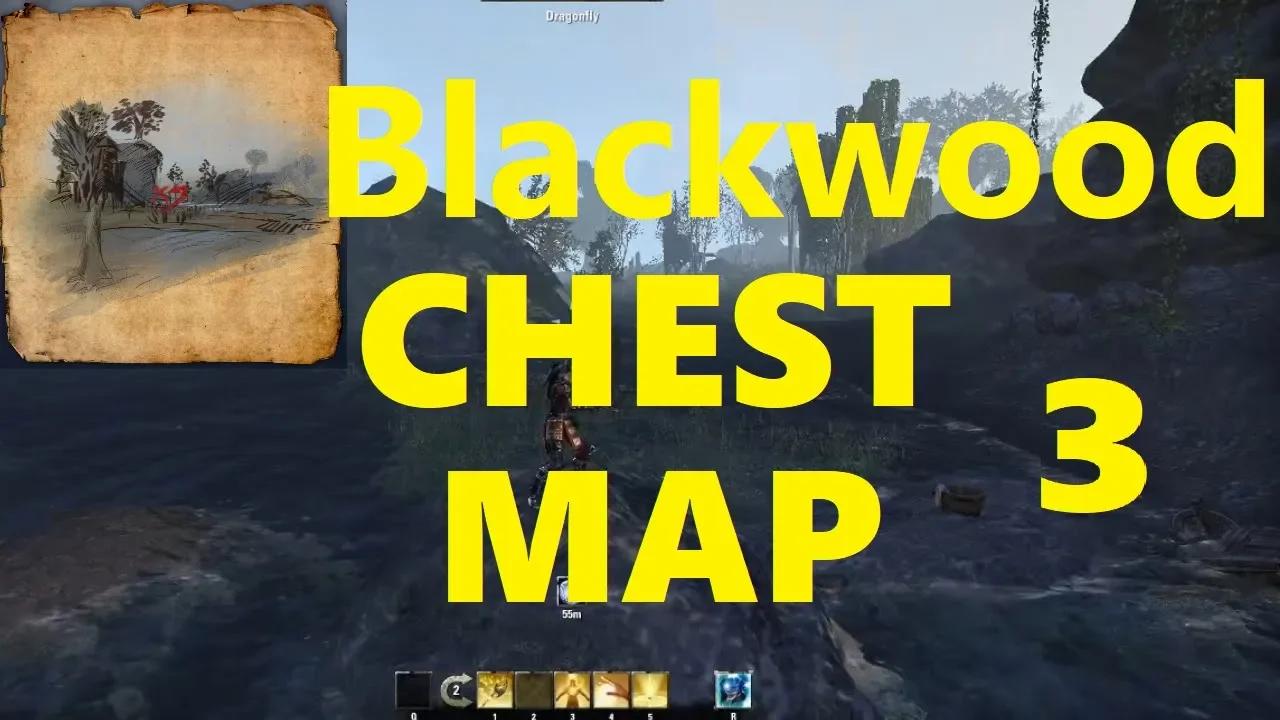 ESO Blackwood Treasure Map 3 Location! - (Guide Series) Elder Scrolls ...