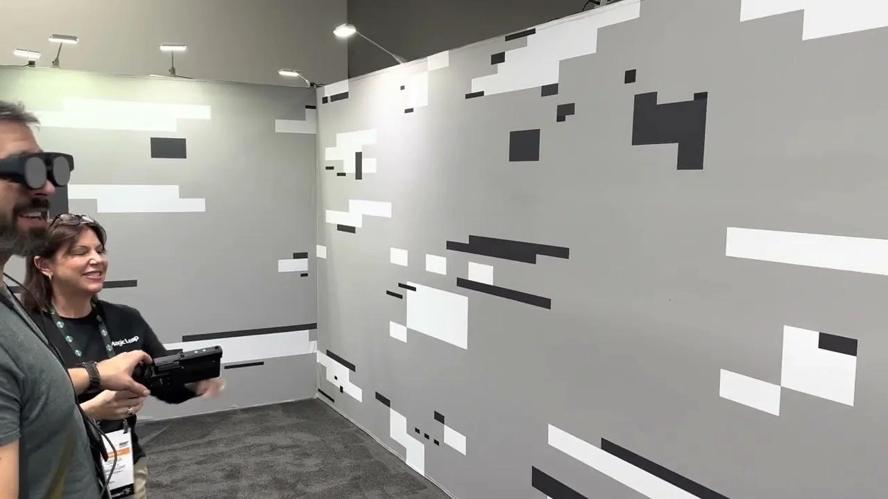 3D Printed usage in augmented reality!! MagicLeap out making the home ...