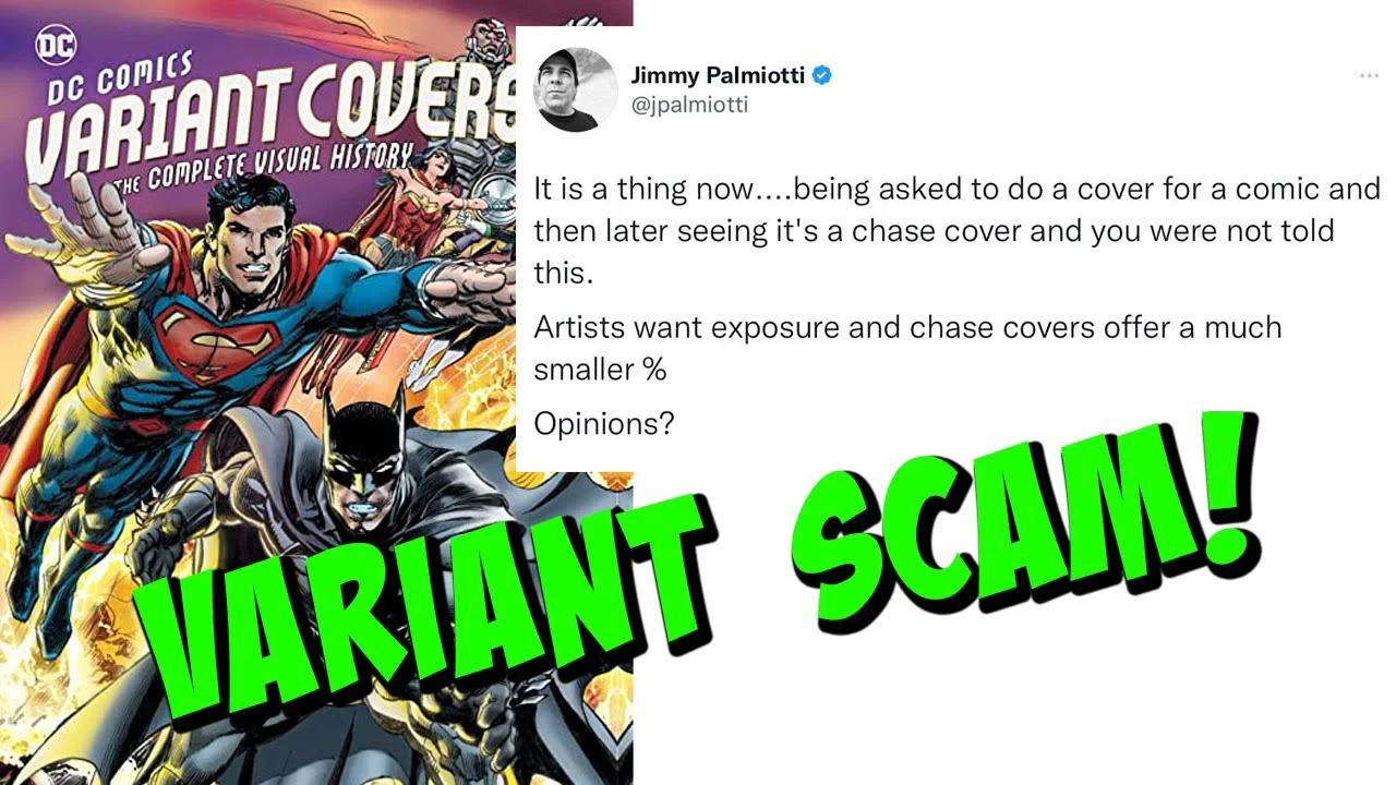 Mainstream Comics Creators CALLING OUT the Variant Cover SCAM!