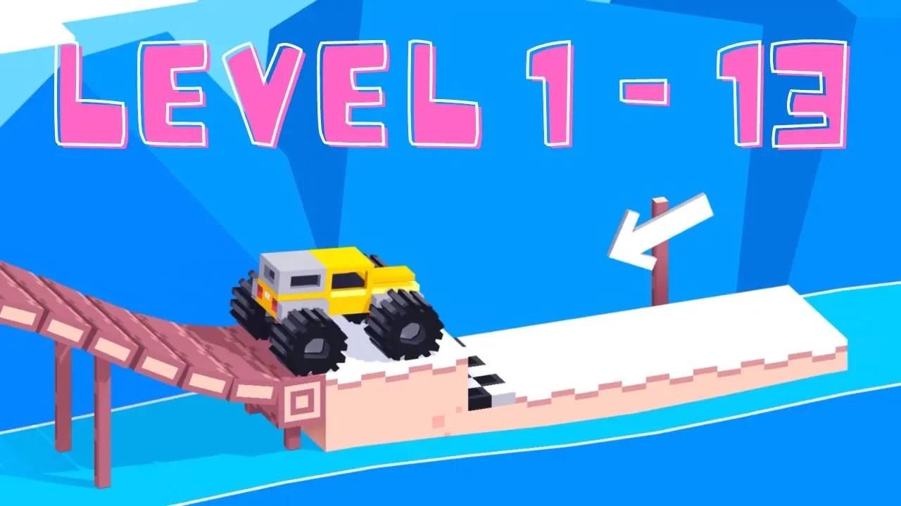 Drive Mad Gameplay Walkthrough Level 1 to 13