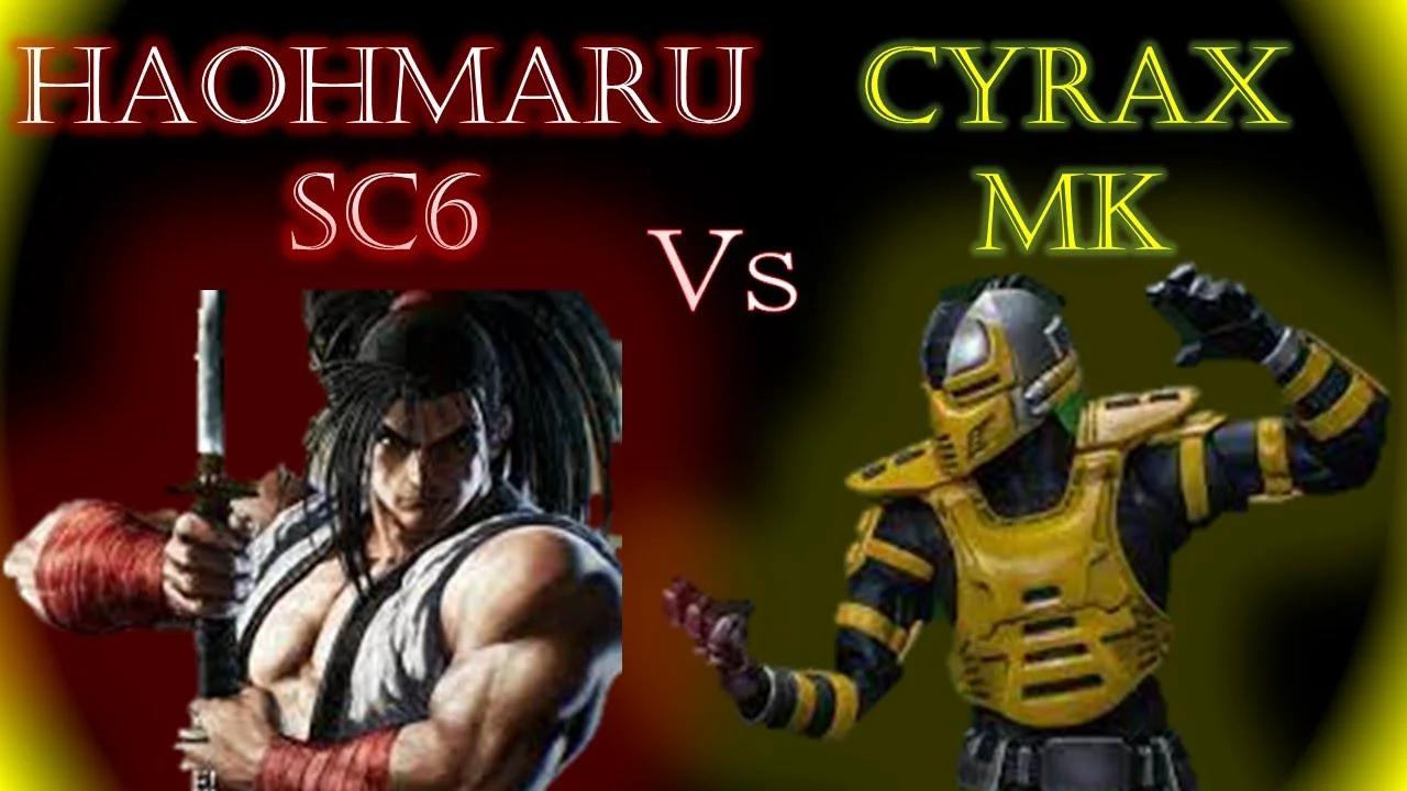 Haohmaru Vs Cyrax Mk - SOULCALIBUR VI Epic fights! Ranked