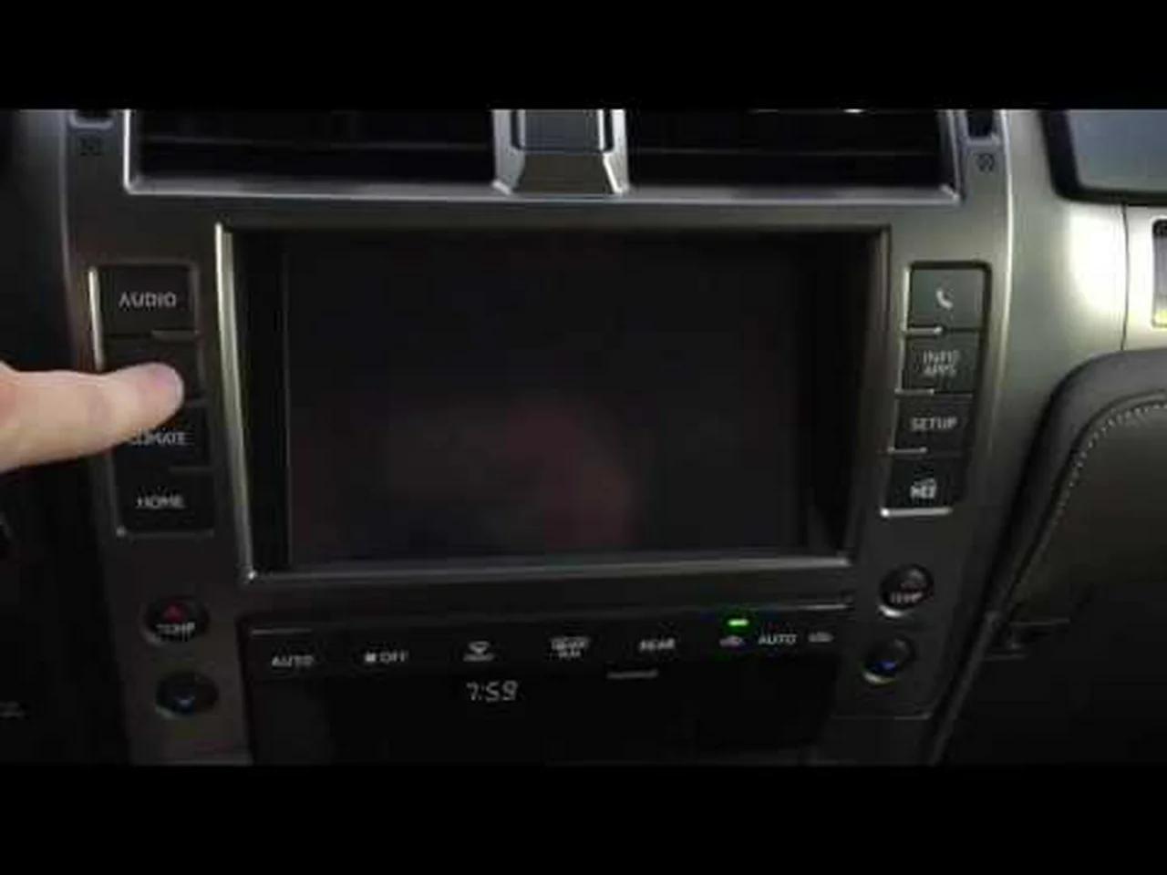 Lexus GX screen issues