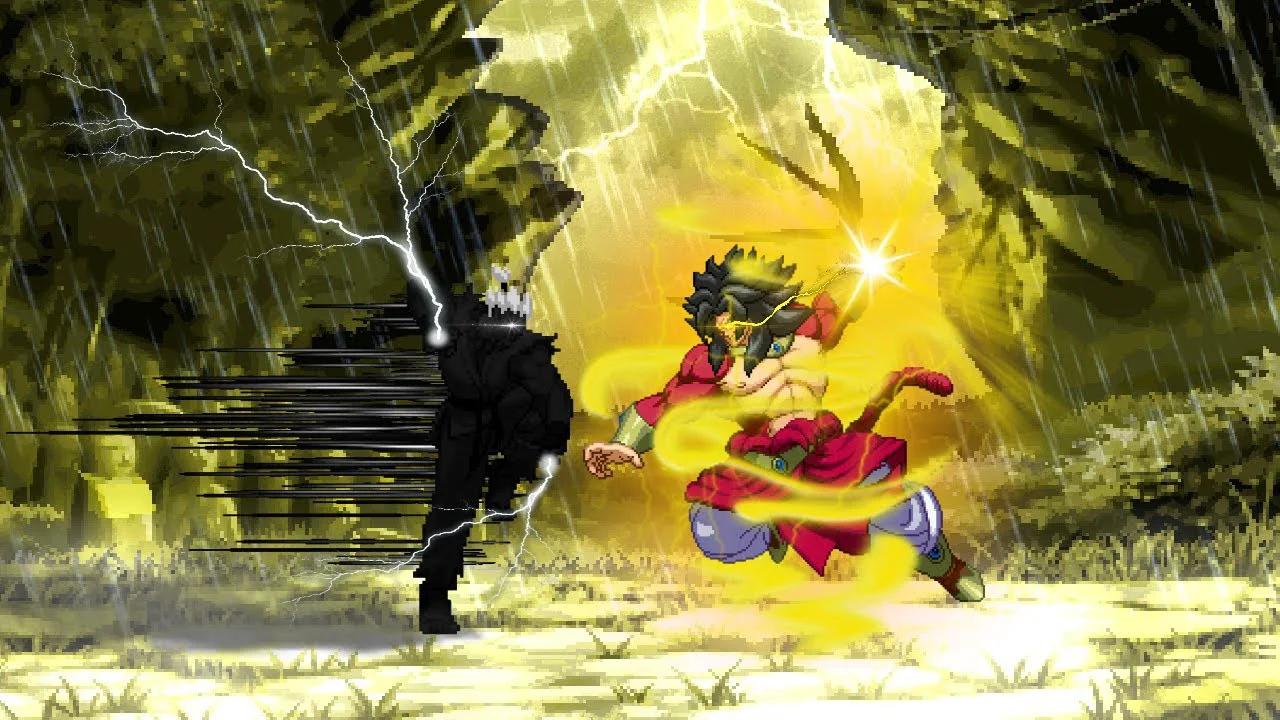 Shin Oni Vs SSJ4 Broly - Tremendous Boss Battle - Street Fighter X ...