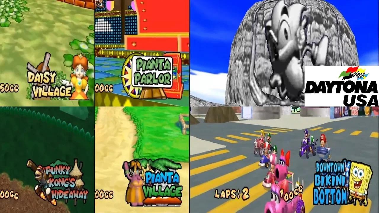 Mario Kart: Double Dash - 25 Custom and Reverse Tracks Online on 6 ...